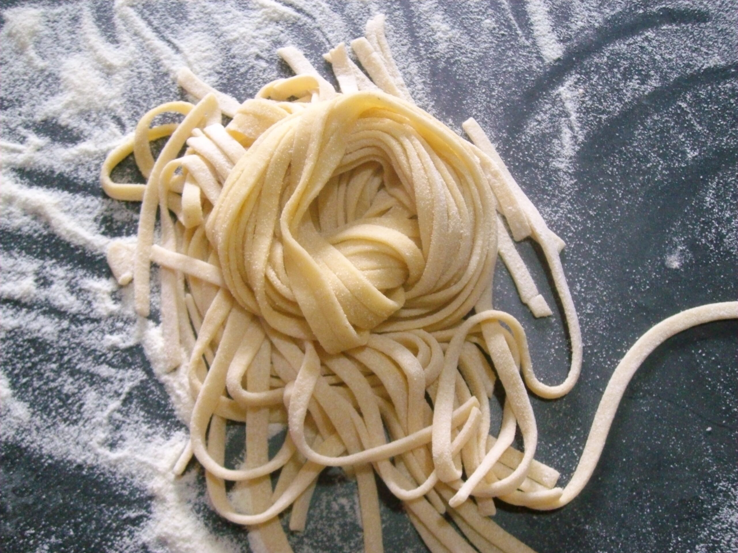 Basic Pasta Dough (Fettuccine) - Chef Louis Nel